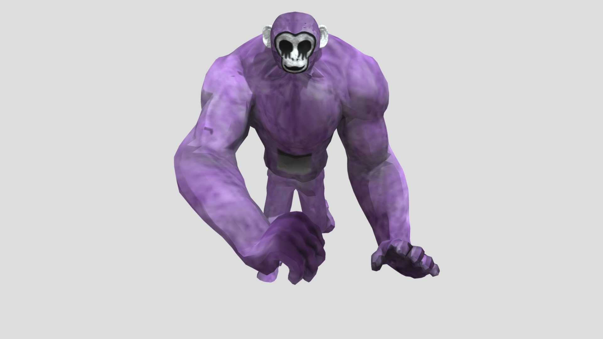 Big tank ape - Download Free 3D model by Leomullin5 / pink pixel ...