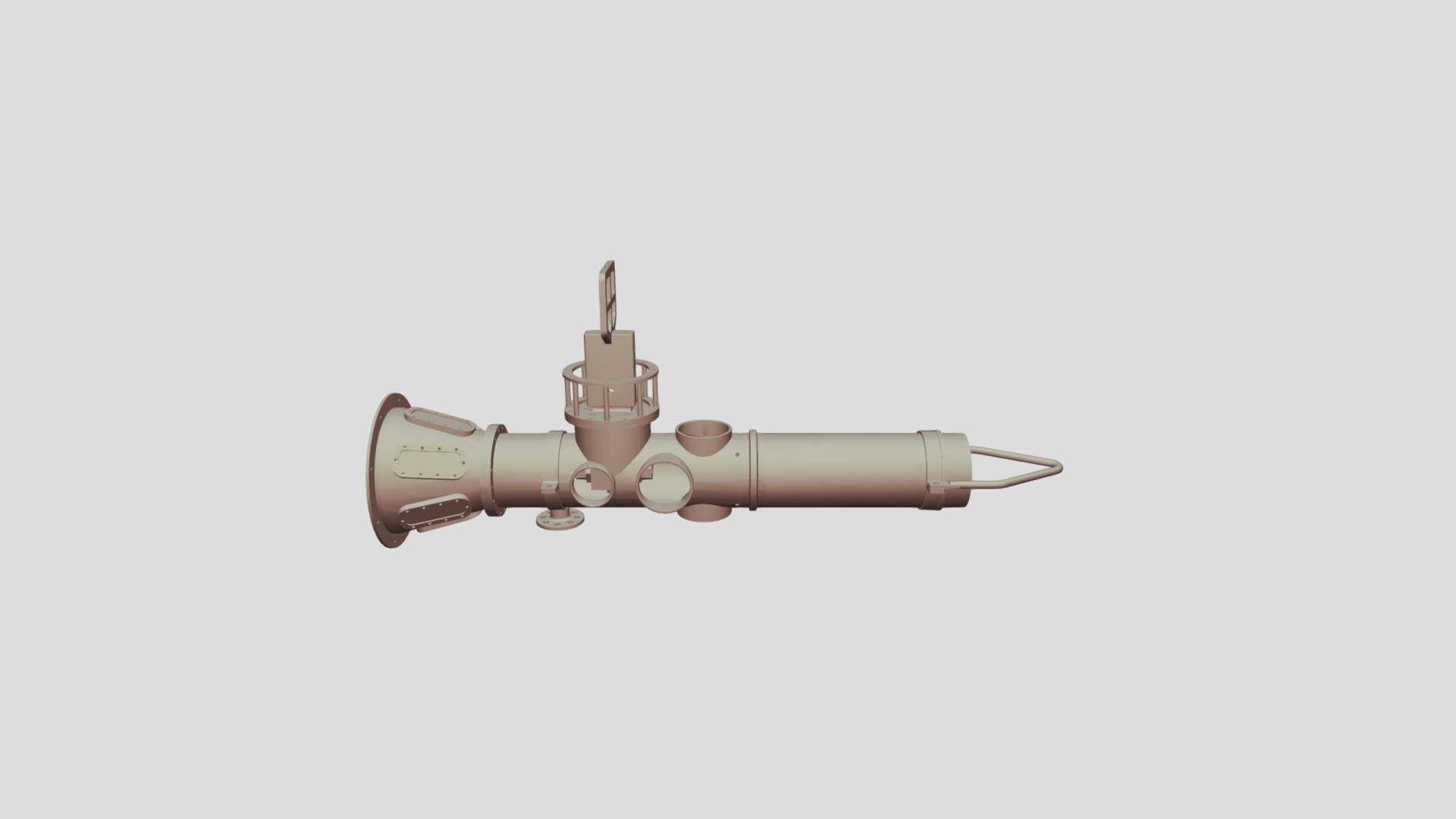 Vortex gas sampler - 3D model by Ashtead Technology Ltd [878d58c ...