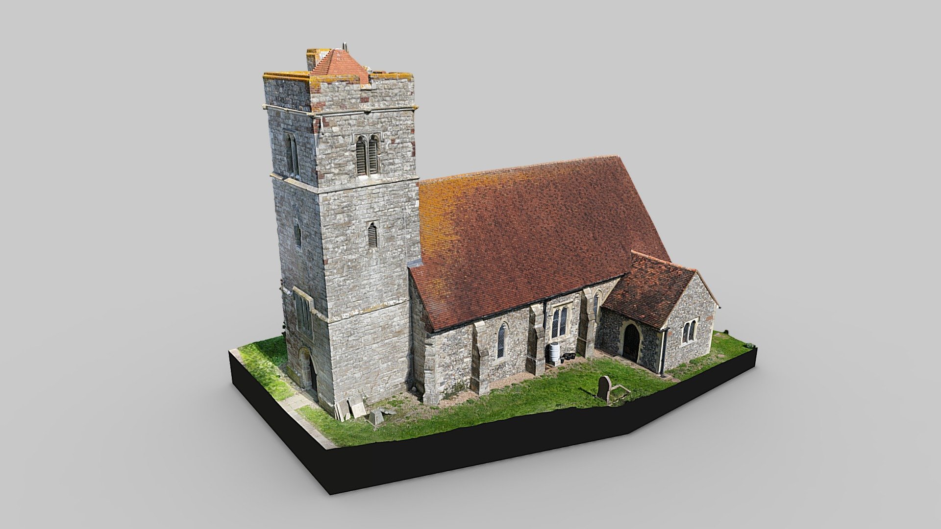 St Mildred's Church Nurstead - Download Free 3D model by artfletch ...