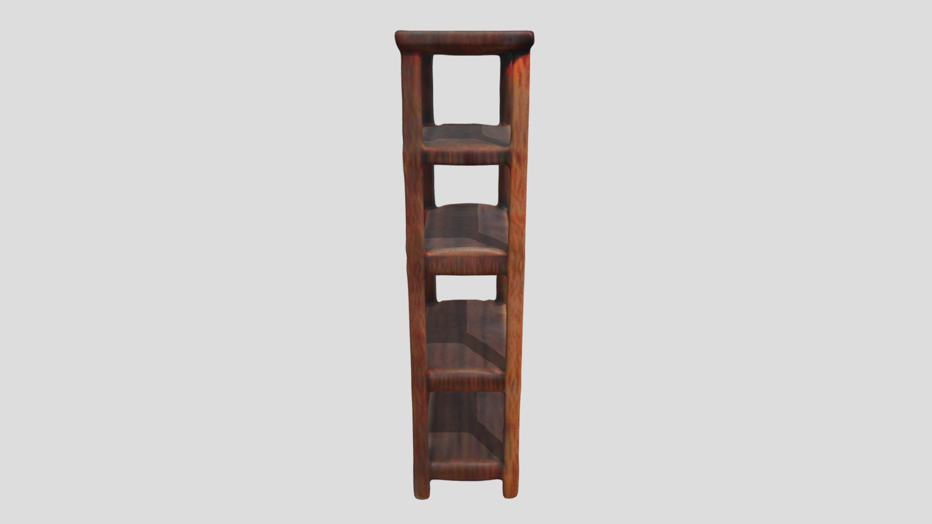 Wooden Kitchen Shelves - Download Free 3D model by Anaz S. Aji ...