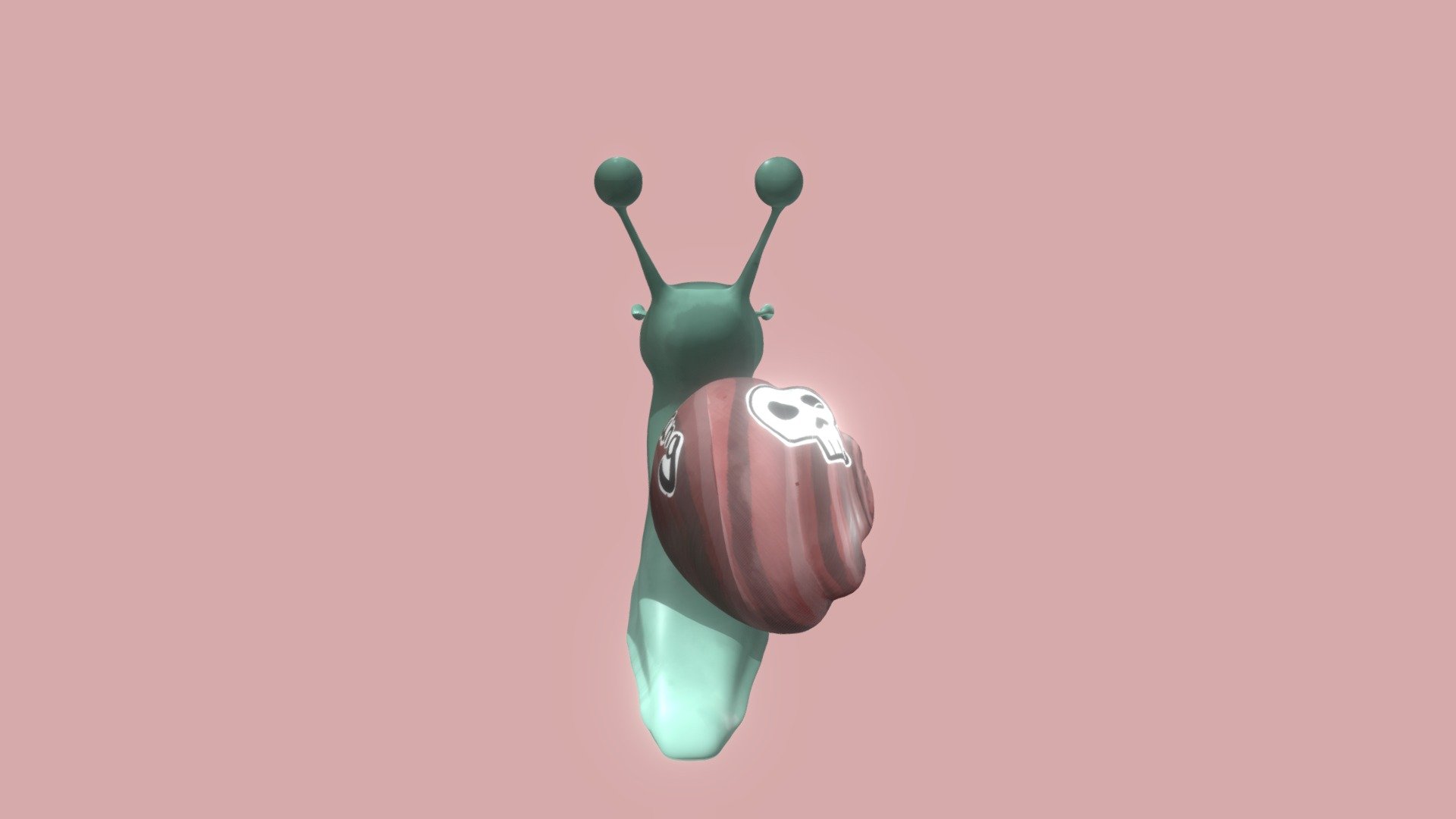 stylised snail - 3D model by jeandellouise [878f500] - Sketchfab
