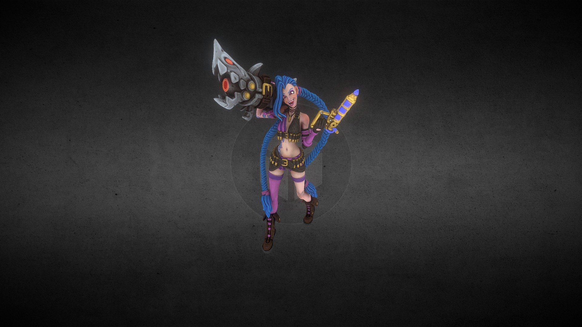 jinx_-_league_of_legends_-_3d_printable - 3D model by 9862047378 ...