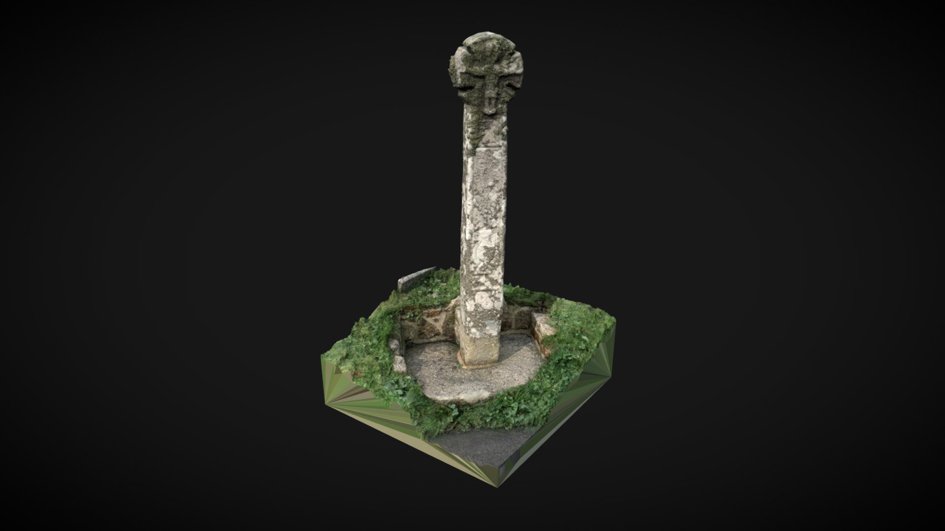 Sancreed Church Cross - No2 - Cornwall - 3D model by 3deep [8793703 ...