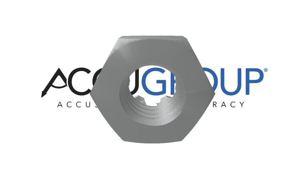 Thin Castle Nuts - A2 Stainless Steel - 3D model by AccuGroup [87940be ...
