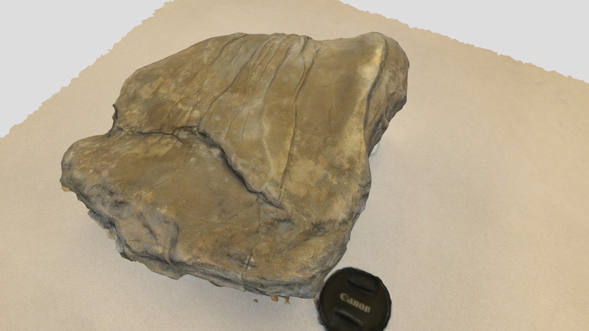 Folded, dismembered sandstone body - Download Free 3D model by ...