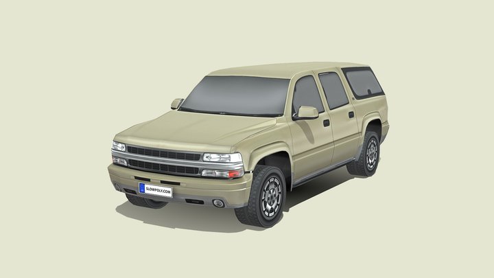 Chevrolet-suburban 3D models - Sketchfab