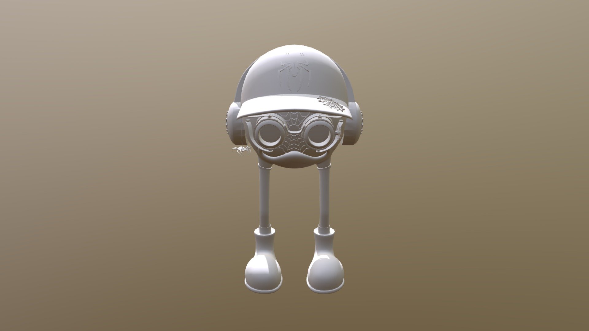 Modelo para Rig Walker Spider Ball - 3D model by gabrielamejiarpo ...