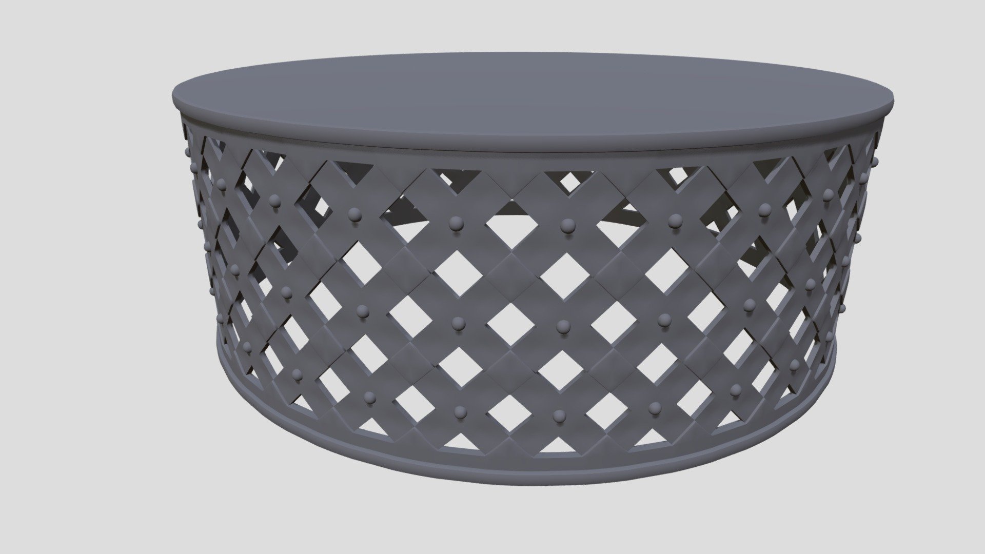 Вornova Coffee Table Blue - Download Free 3D model by milaink [8794fe1] - Sketchfab