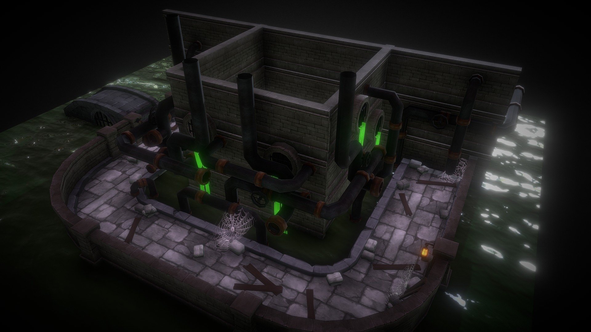 Sewer CP - 3D model by cubepuzzle (@cubupuzzle) [87952a4] - Sketchfab