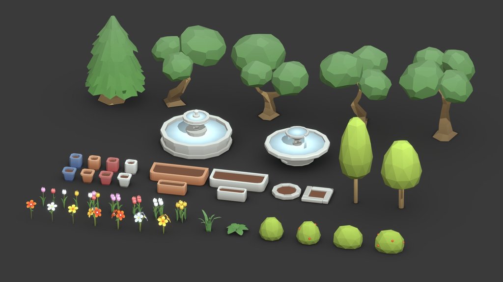 Low Poly Models - A 3D model collection by Minimoku - Sketchfab
