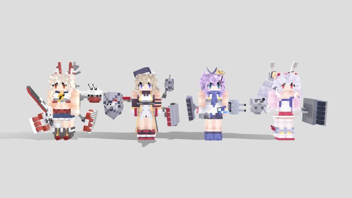 Azurlane 3D models - Sketchfab