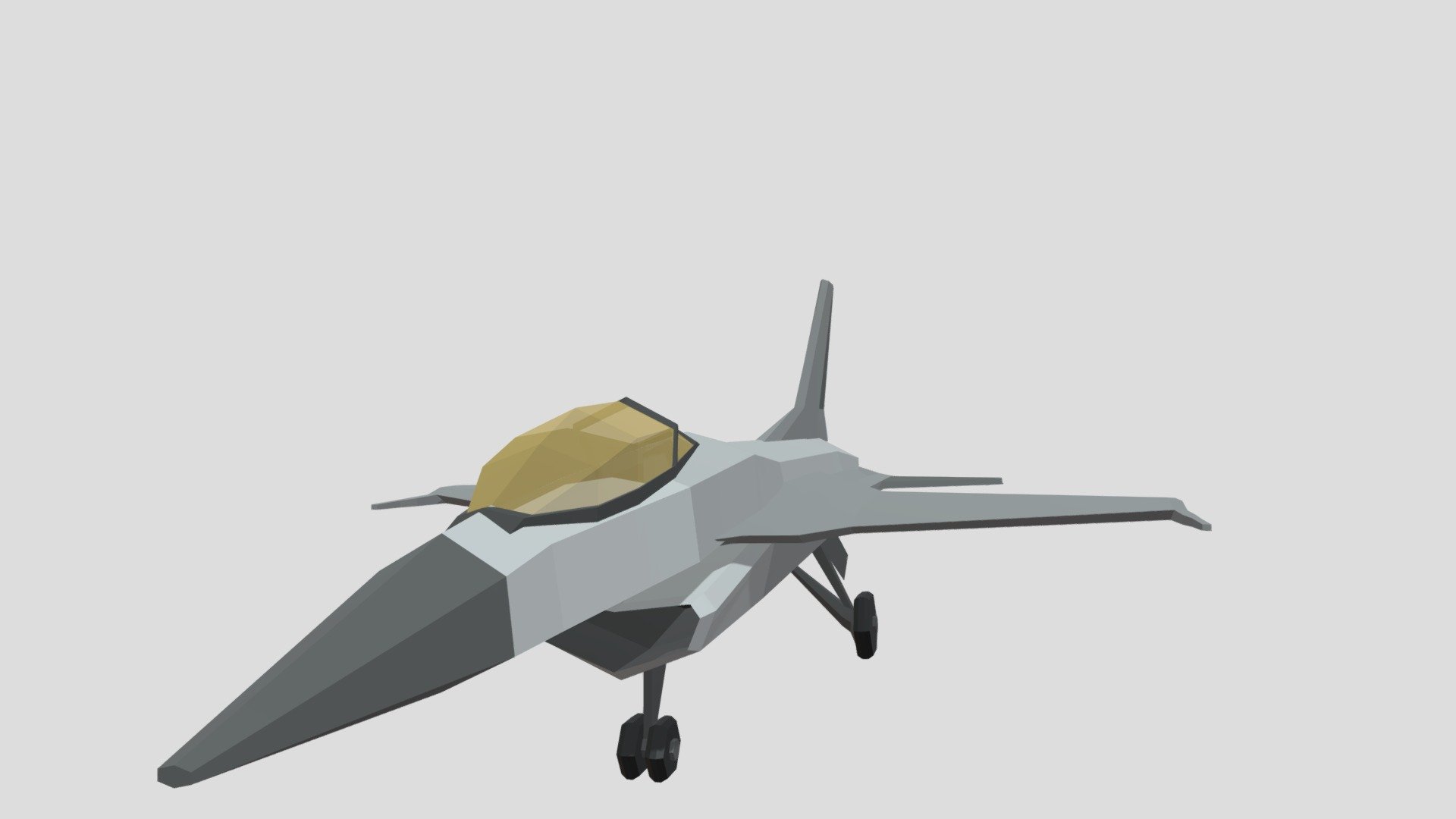 F16 Low Poly - Download Free 3D model by Flokkkko (@Flokkkk) [87961fd ...
