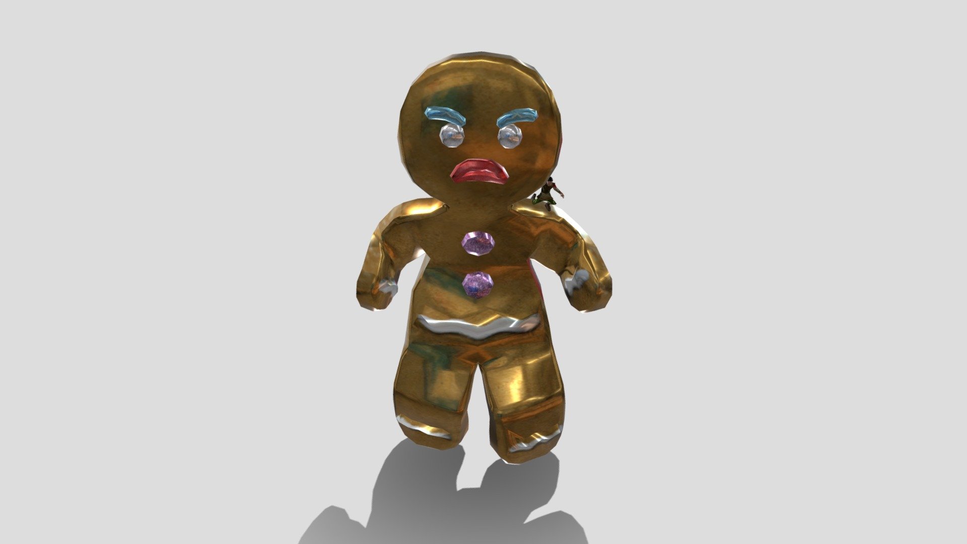 Mongo_ Animated_ From_ Shrek_2_PC_ Game. 3mf.3mf - Download Free 3D ...