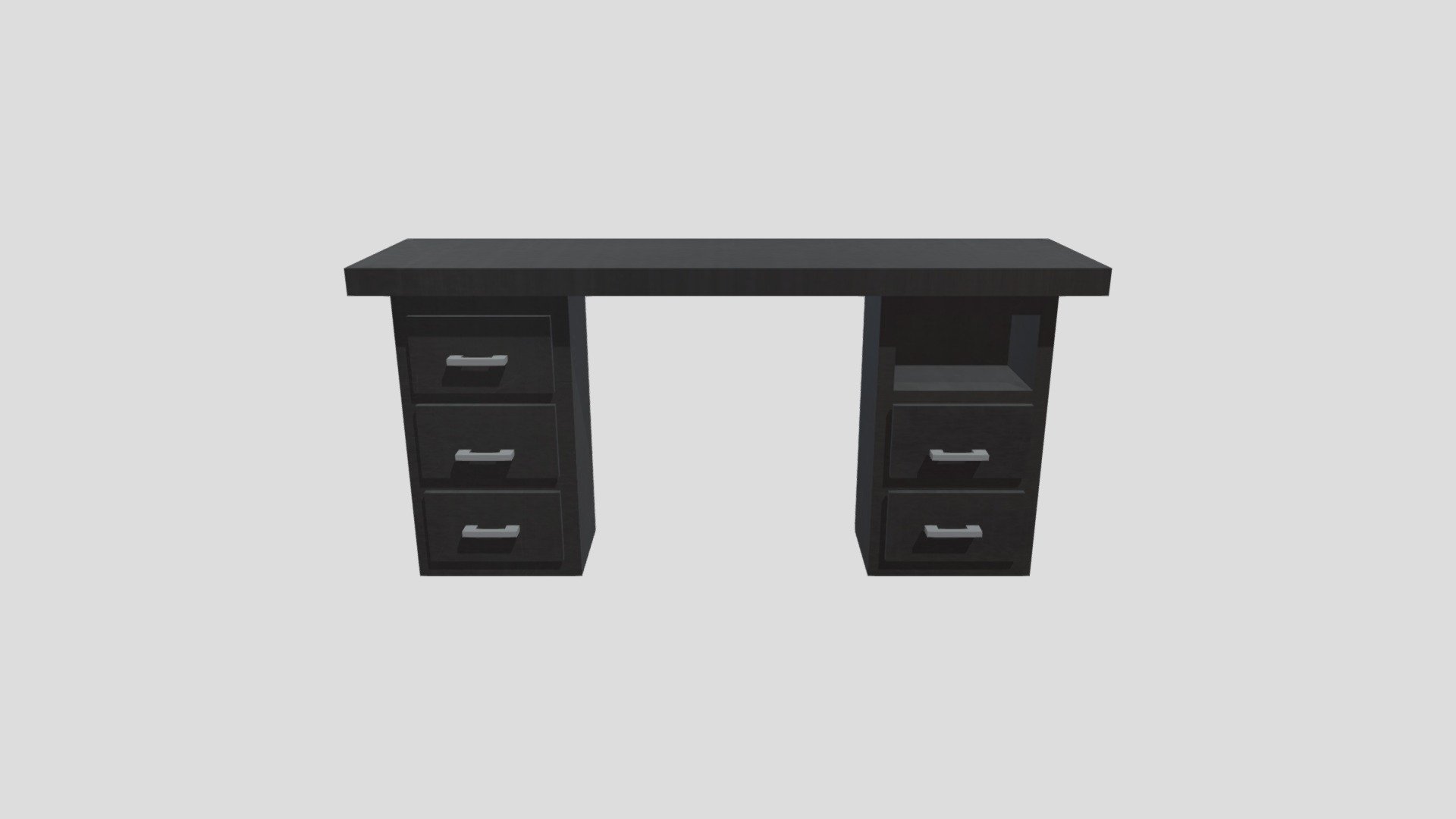 Desk model - 3D model by Layla (@LaylaSummers) [8799e74] - Sketchfab