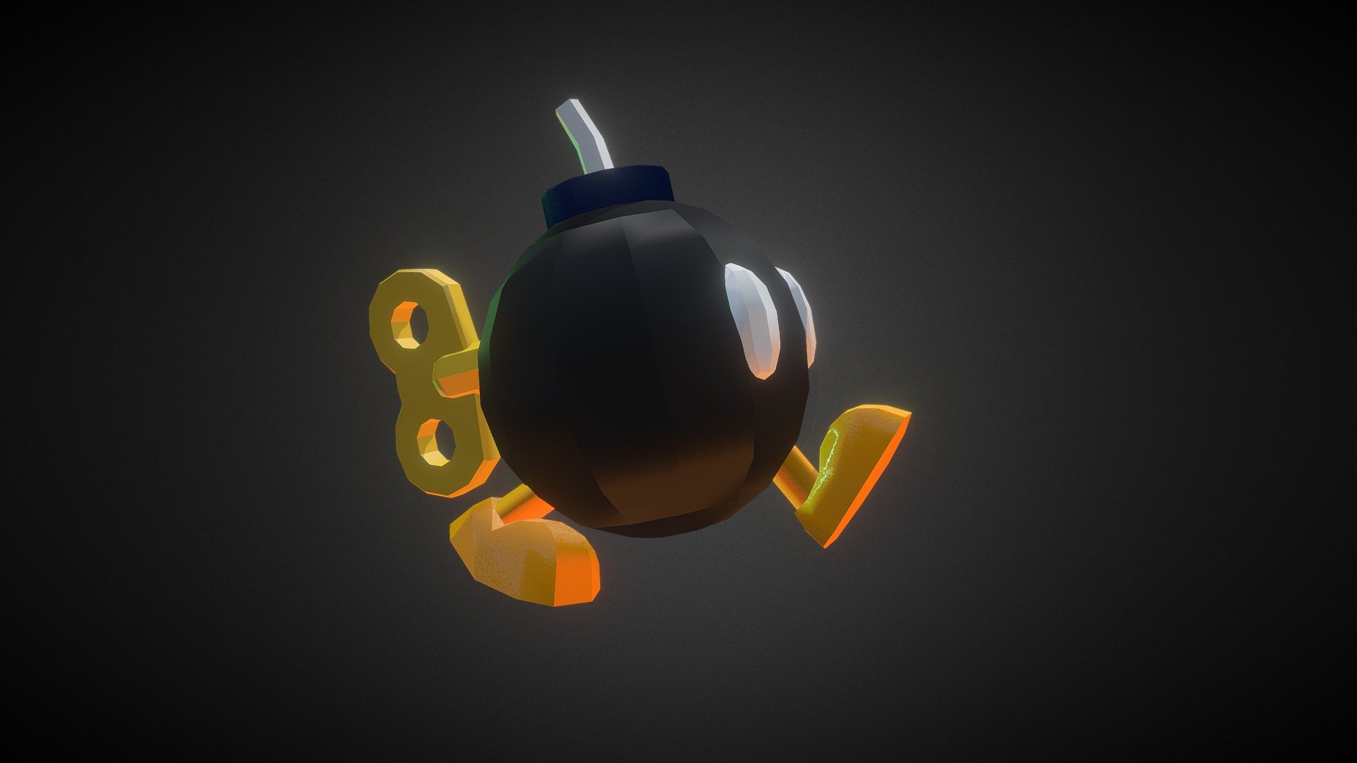 Bob-omb - Download Free 3D model by Nihkolic [879a7d0] - Sketchfab