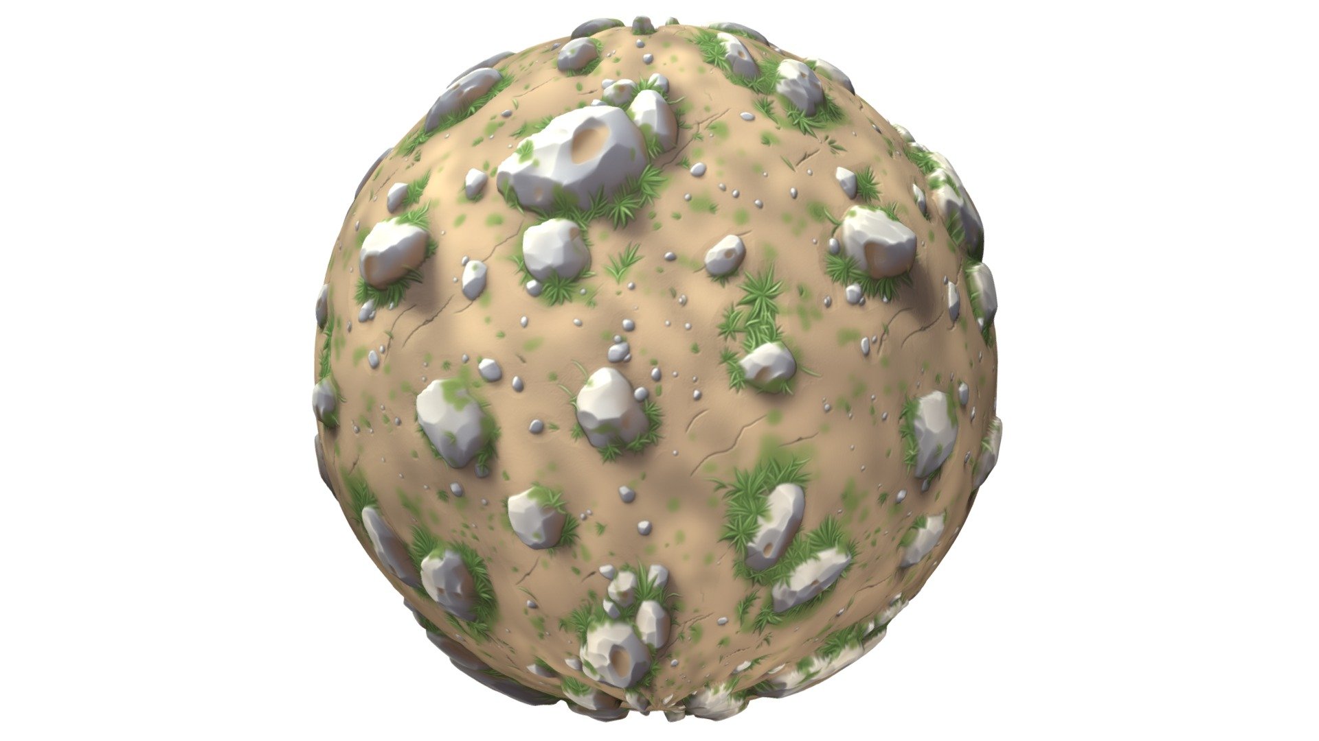 Stylized Ground Seamless Texture - Buy Royalty Free 3D model by ...
