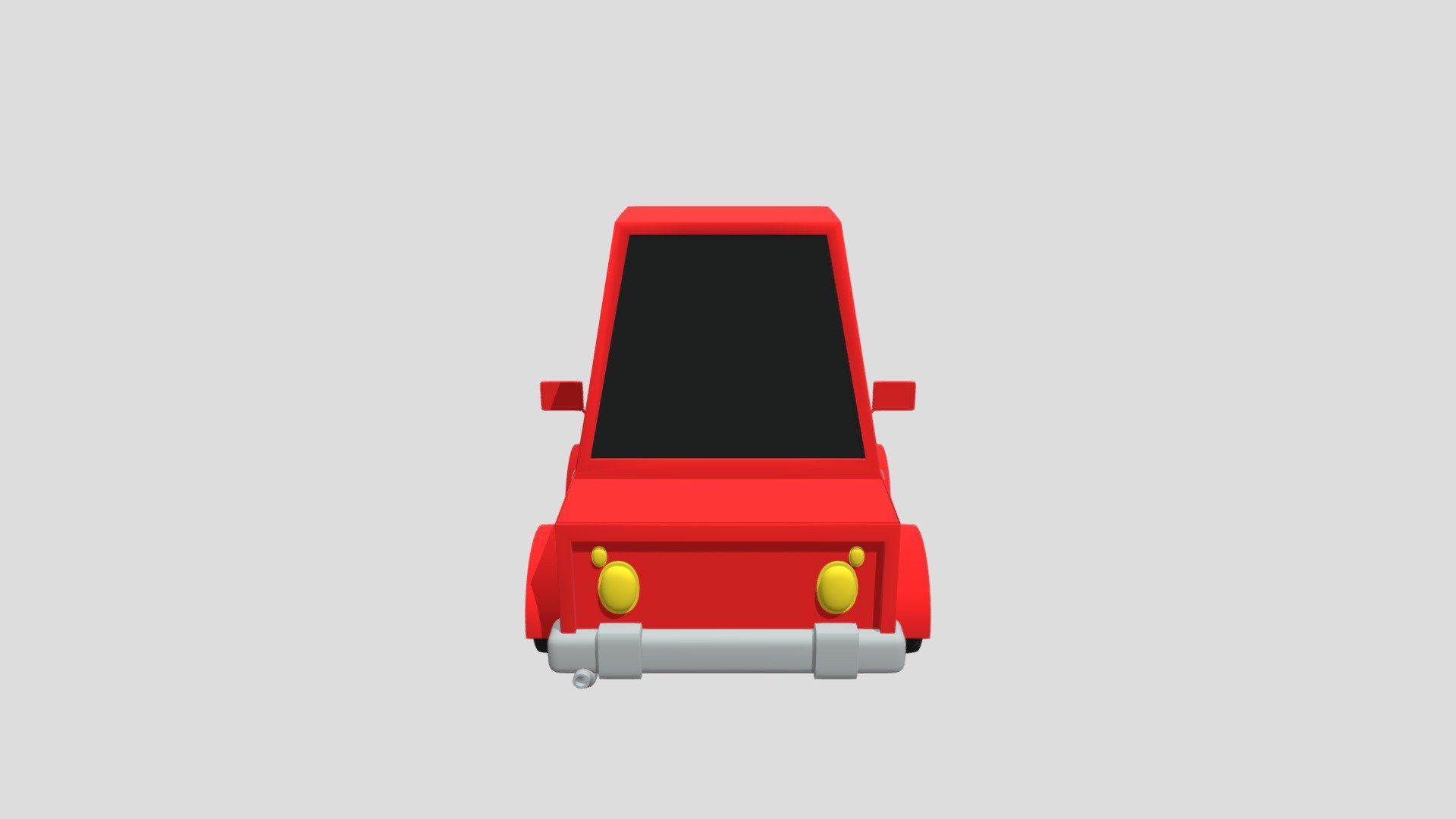 Cartoon Car - 3D model by Clayton Philippe (@ClaytonPhilippe) [879b643 ...