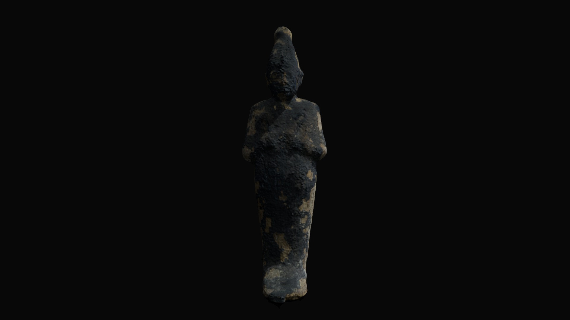 Osíris-estojo - 3D model by Laboratório de Egiptologia do Museu ...