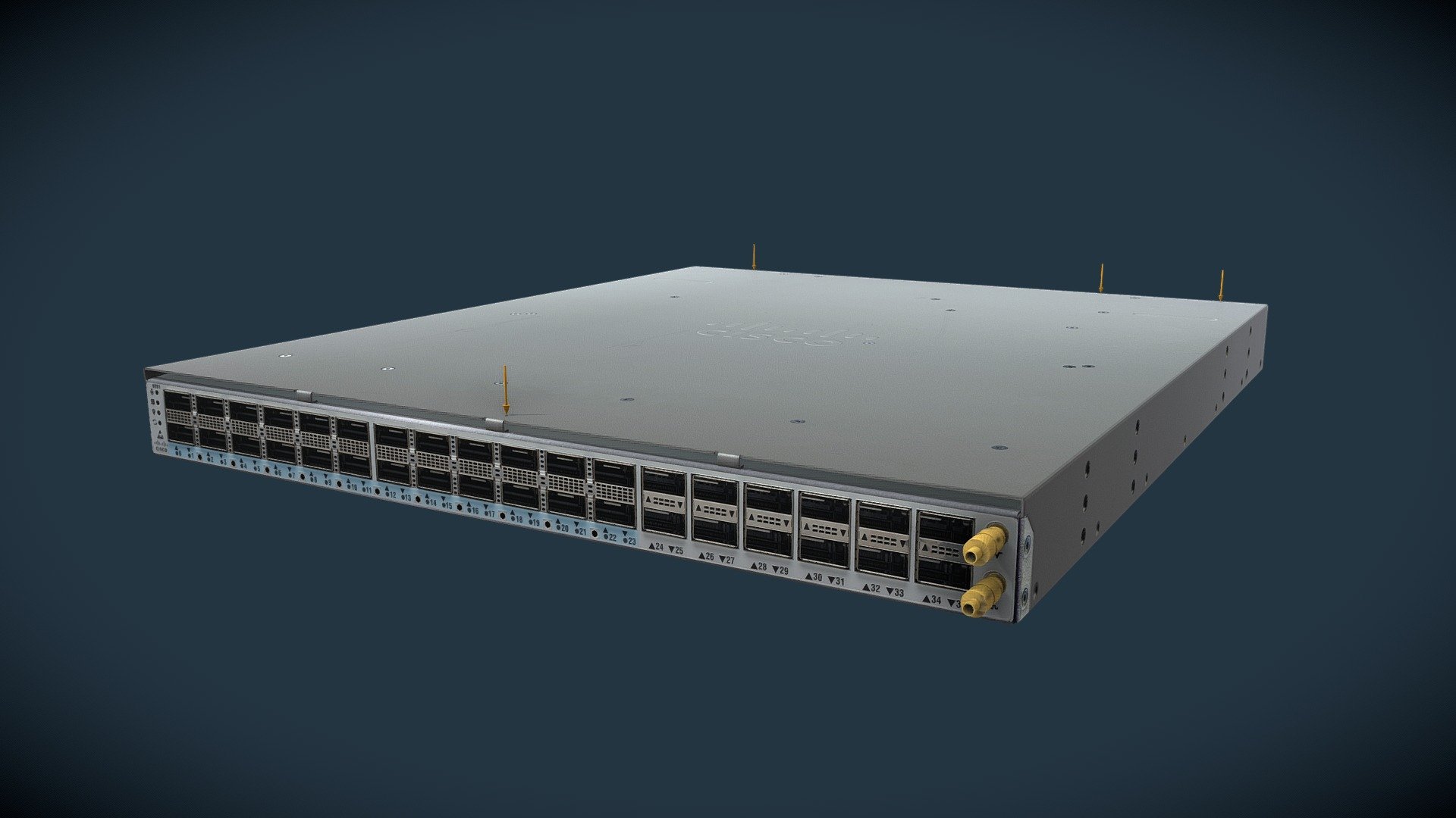 Cisco 8201 - 3D model by Sand3dmax [879eaaa] - Sketchfab