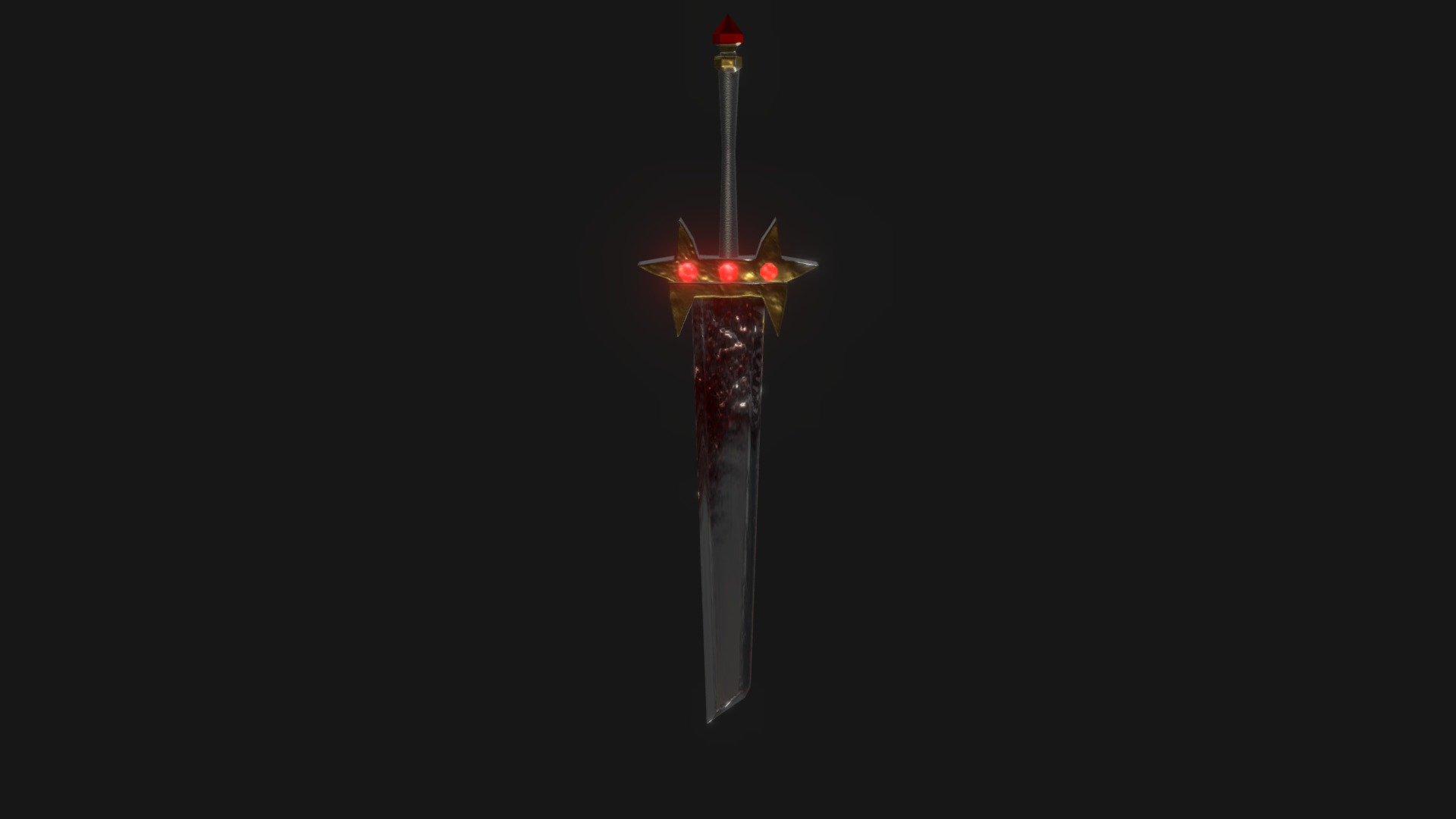 blood sword - 3D model by RebecaBK01 [879f1cf] - Sketchfab