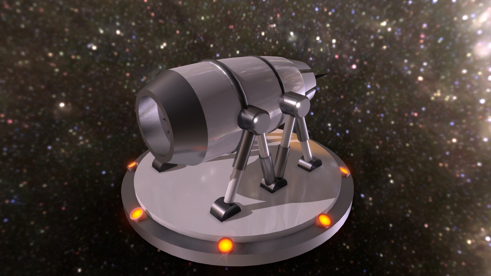 Jet Turbine Sci- Fi - 3D model by Flikd Design (@Flikd_Design) [87a05c1 ...