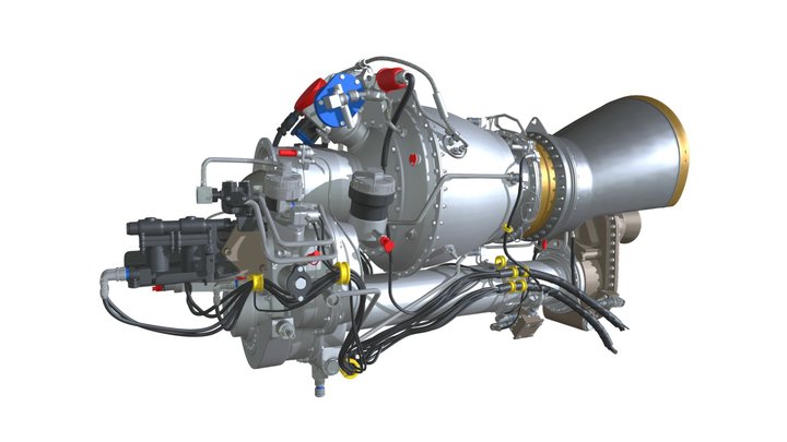 Turboshaft 3D models - Sketchfab