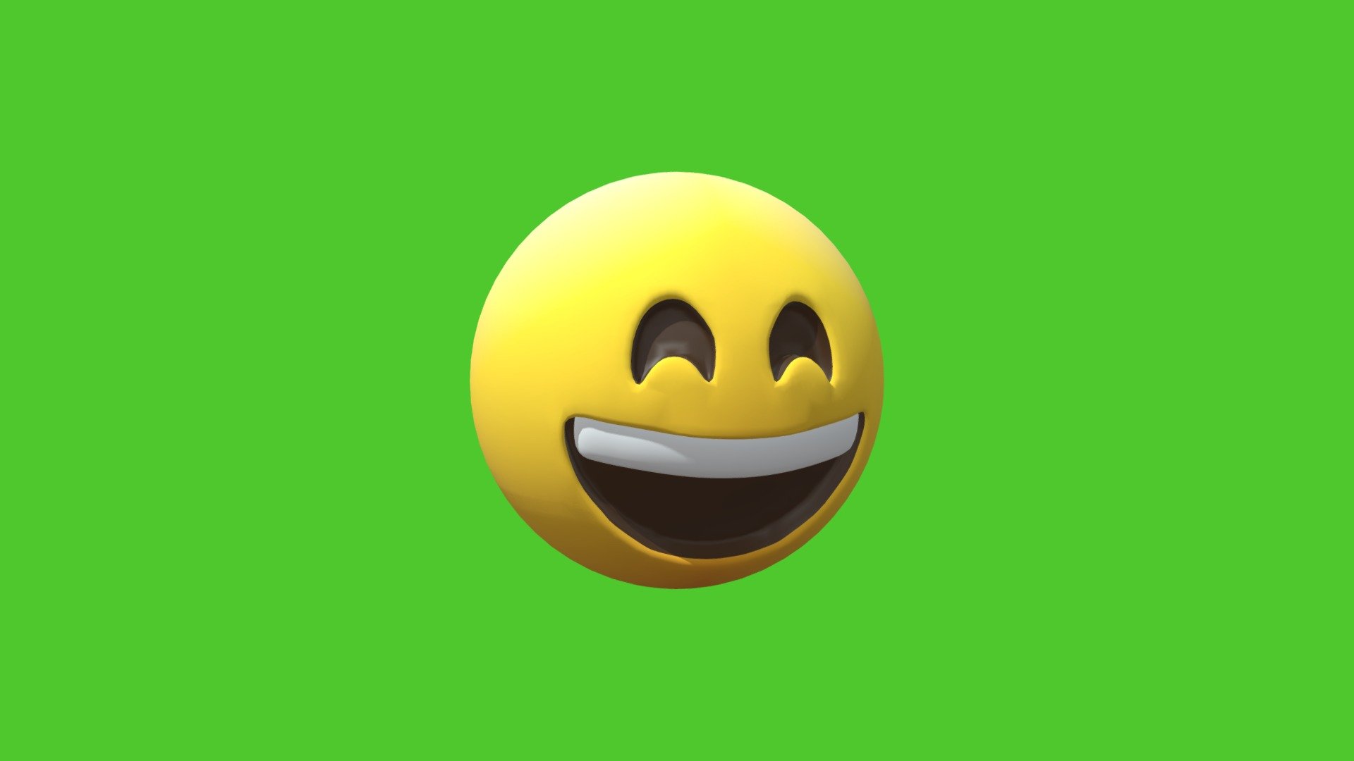 emoji_happy_cartoon (3) - Download Free 3D model by ap-school [87a37d5 ...