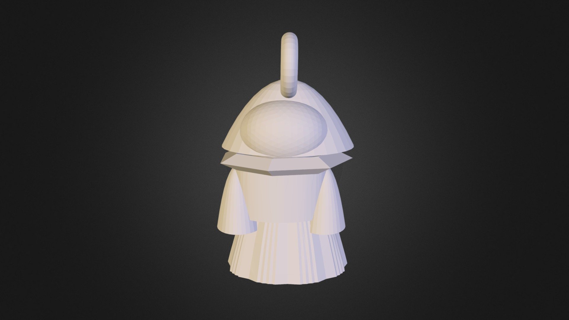 tinkercad tinker of lady pendant - 3D model by 3dindustries [87a3cc2 ...