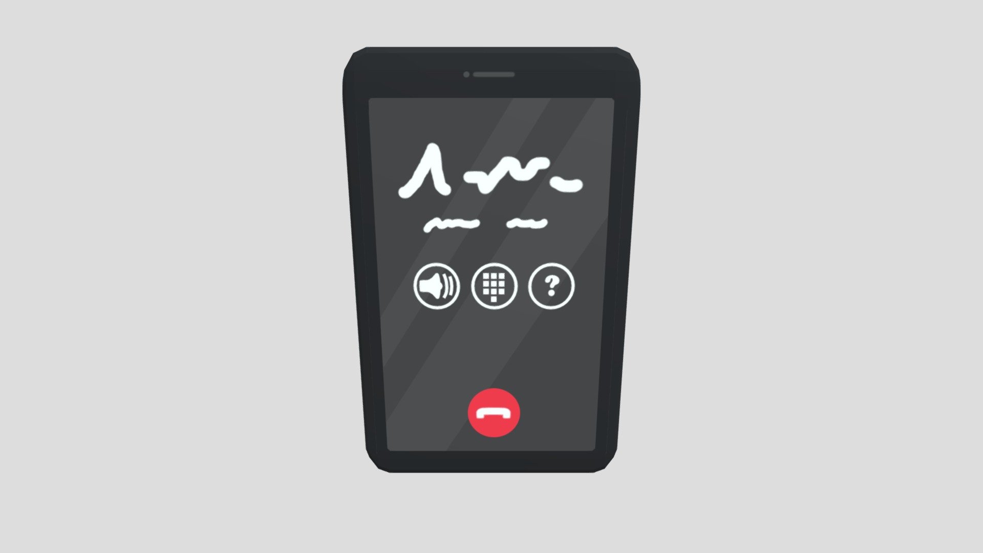 Call's on mobile phone - Download Free 3D model by RavenBlox [87a445e ...