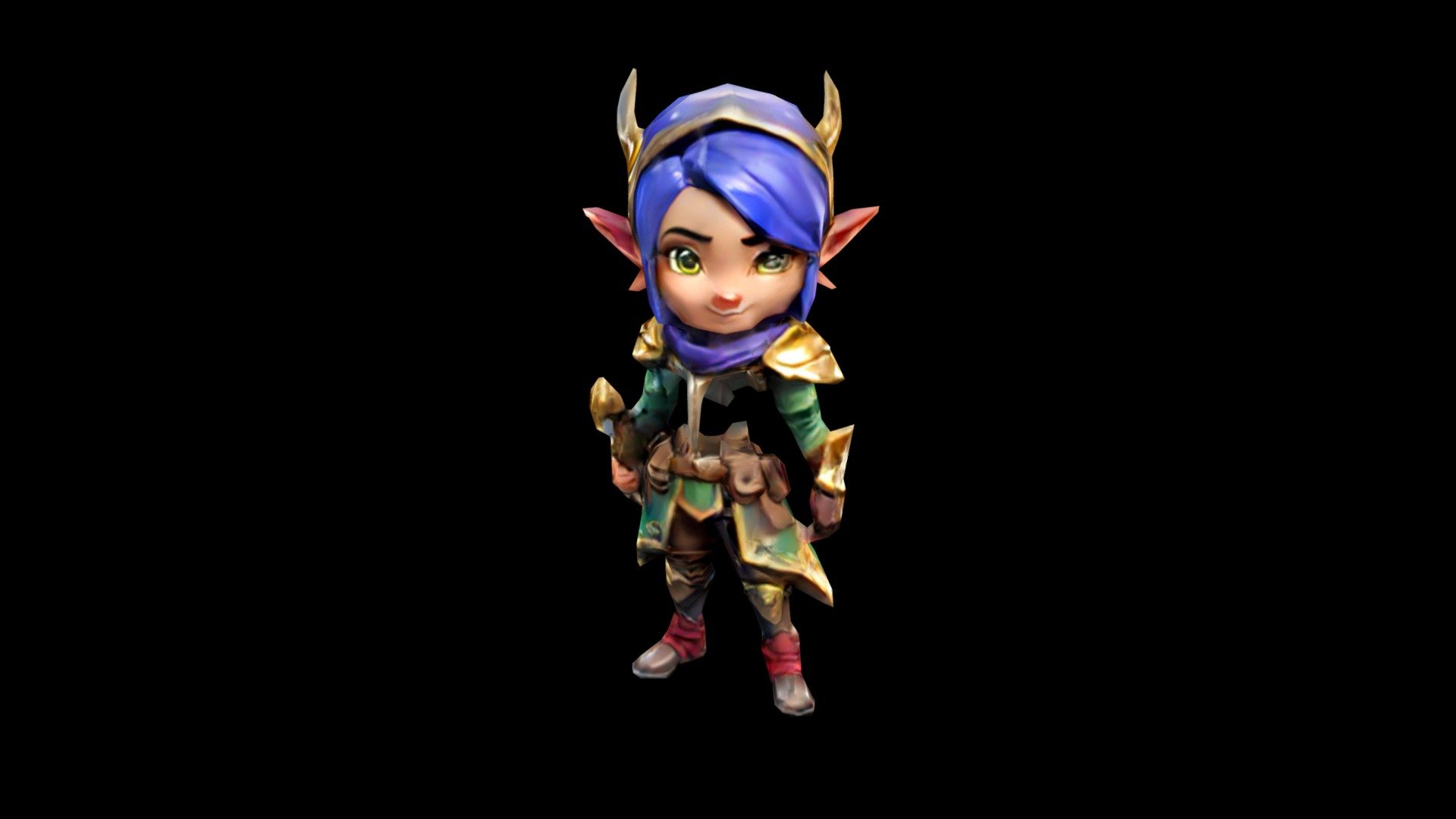 SkaldGirl of the Alberia Kingdom - Download Free 3D model by klrxyz ...