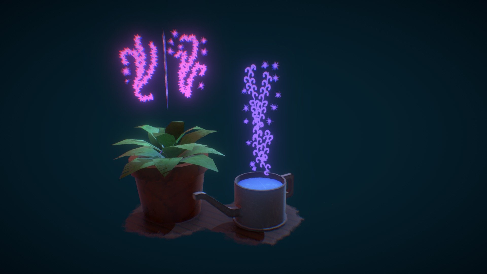 Flowers - 3D model by AlinaSova [87a8ccc] - Sketchfab