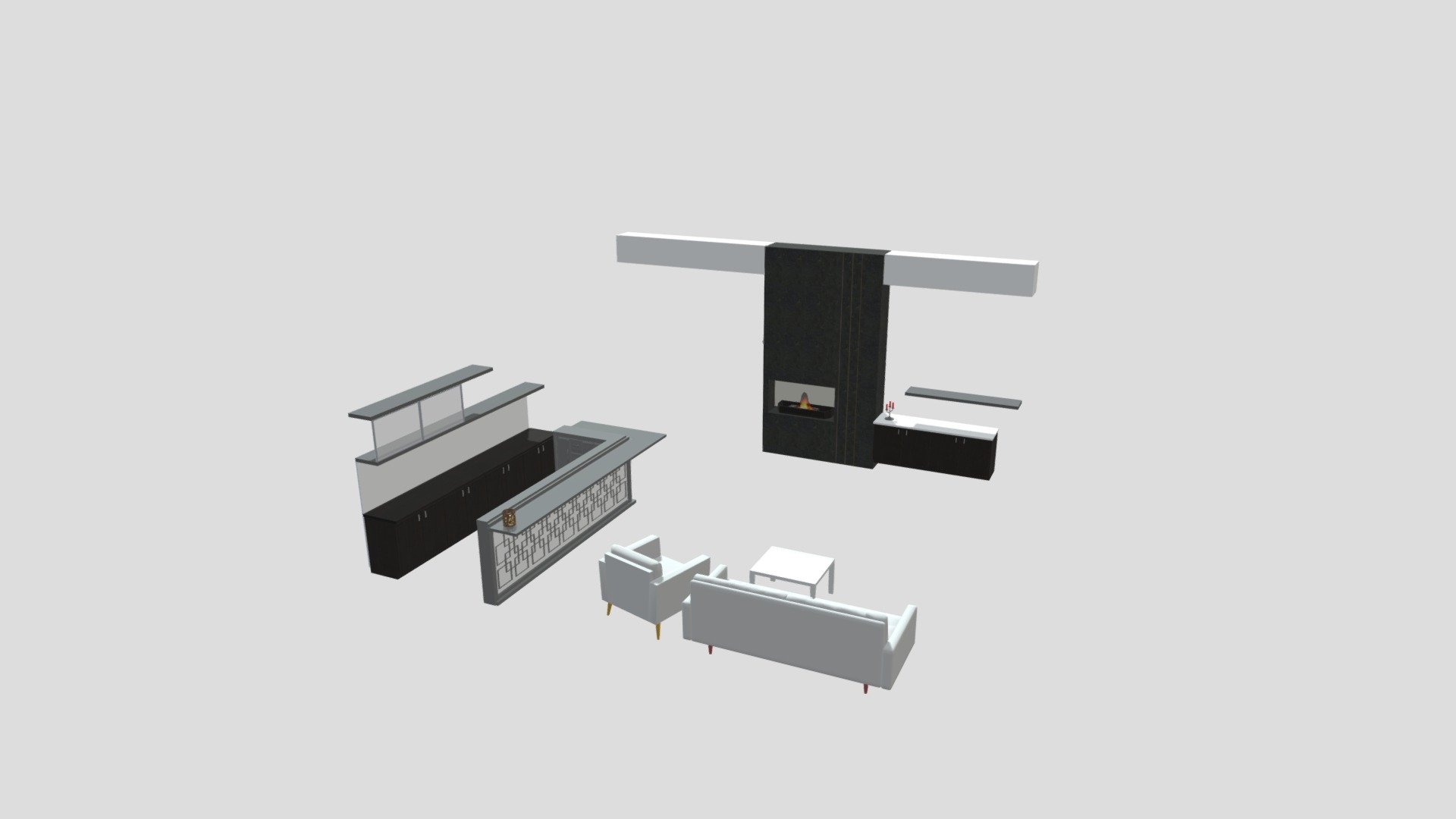 BG Parlor Furniture - 3D model by FD-paffie [87a8cdd] - Sketchfab