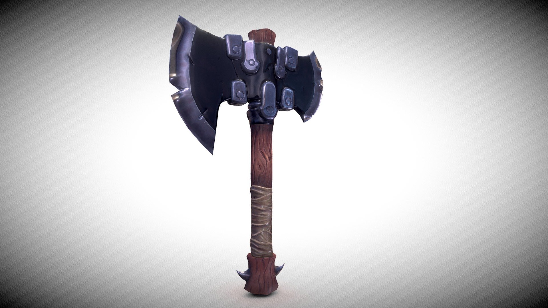 Battle Axe - 3D model by ba7op [87a987d] - Sketchfab
