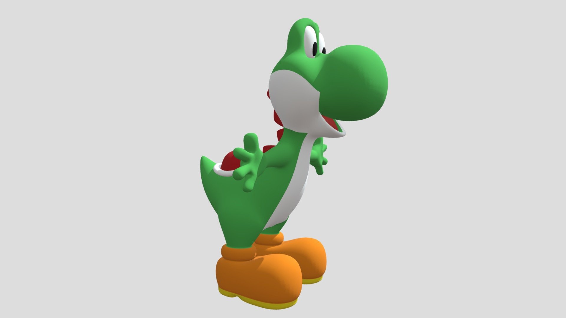 Yoshi - Download Free 3D model by gilcaserta [87a99d6] - Sketchfab