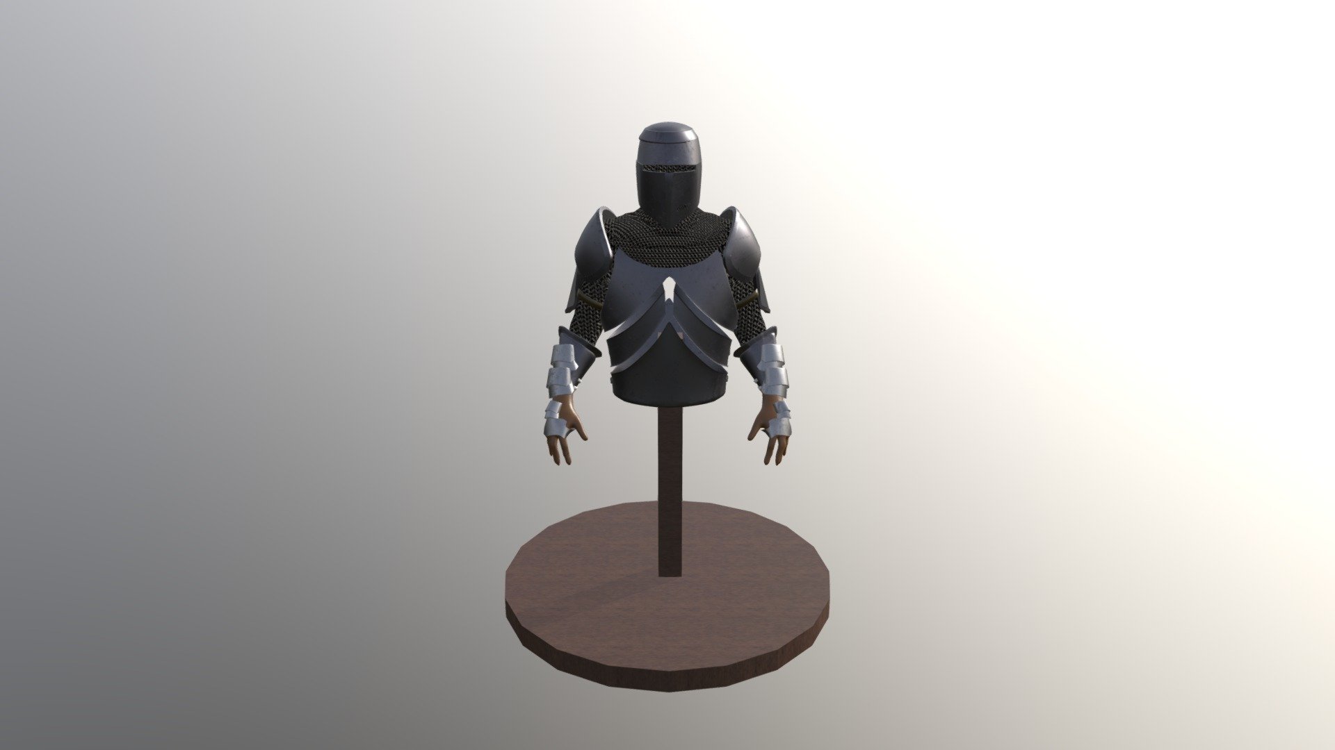 Knight Upper Body - 3D model by Ethan Henderson (@EthanJHenderson ...