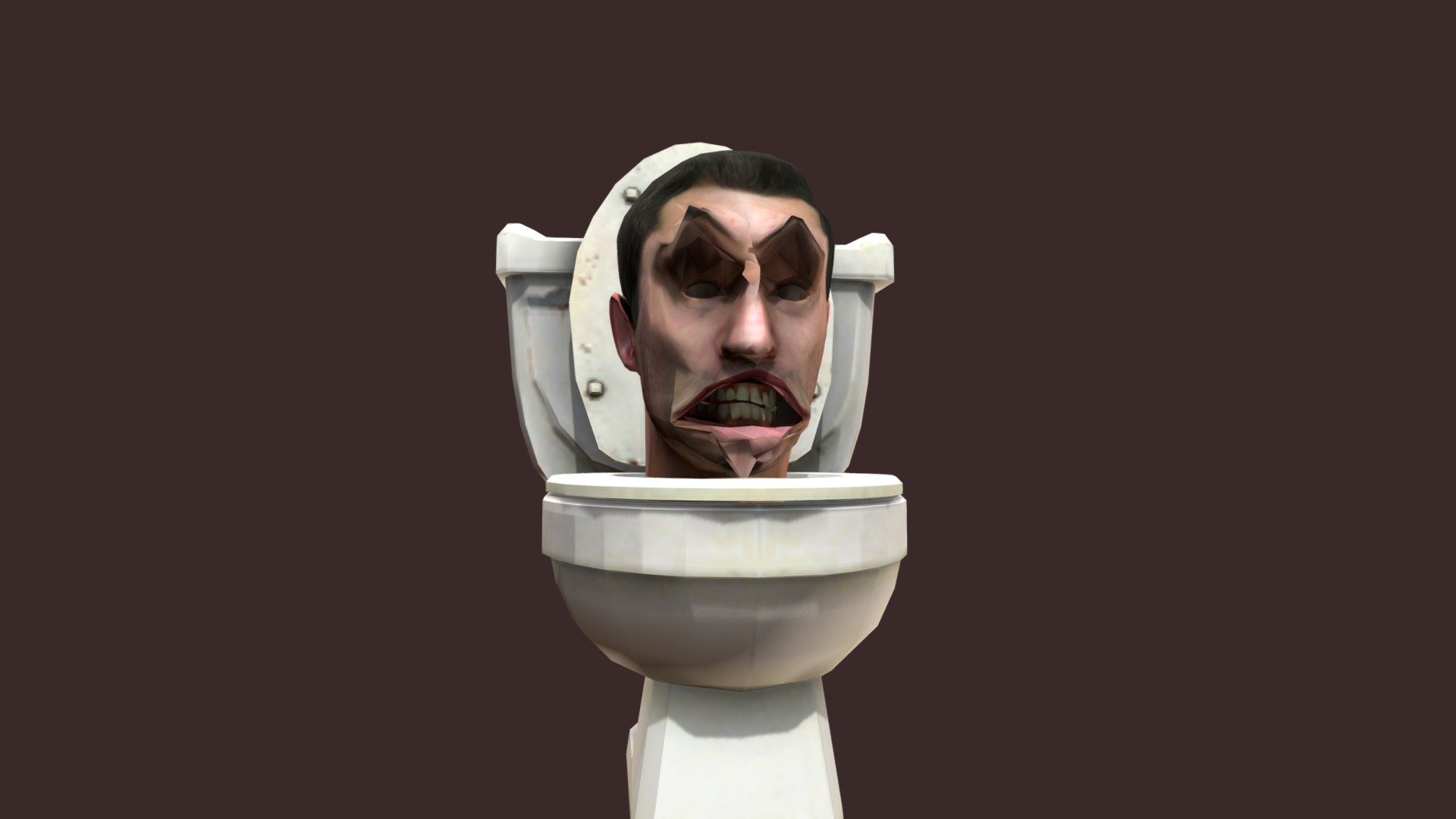 Big Toilet - Download Free 3D model by dunk (@real_DB_fan) [87aa676 ...