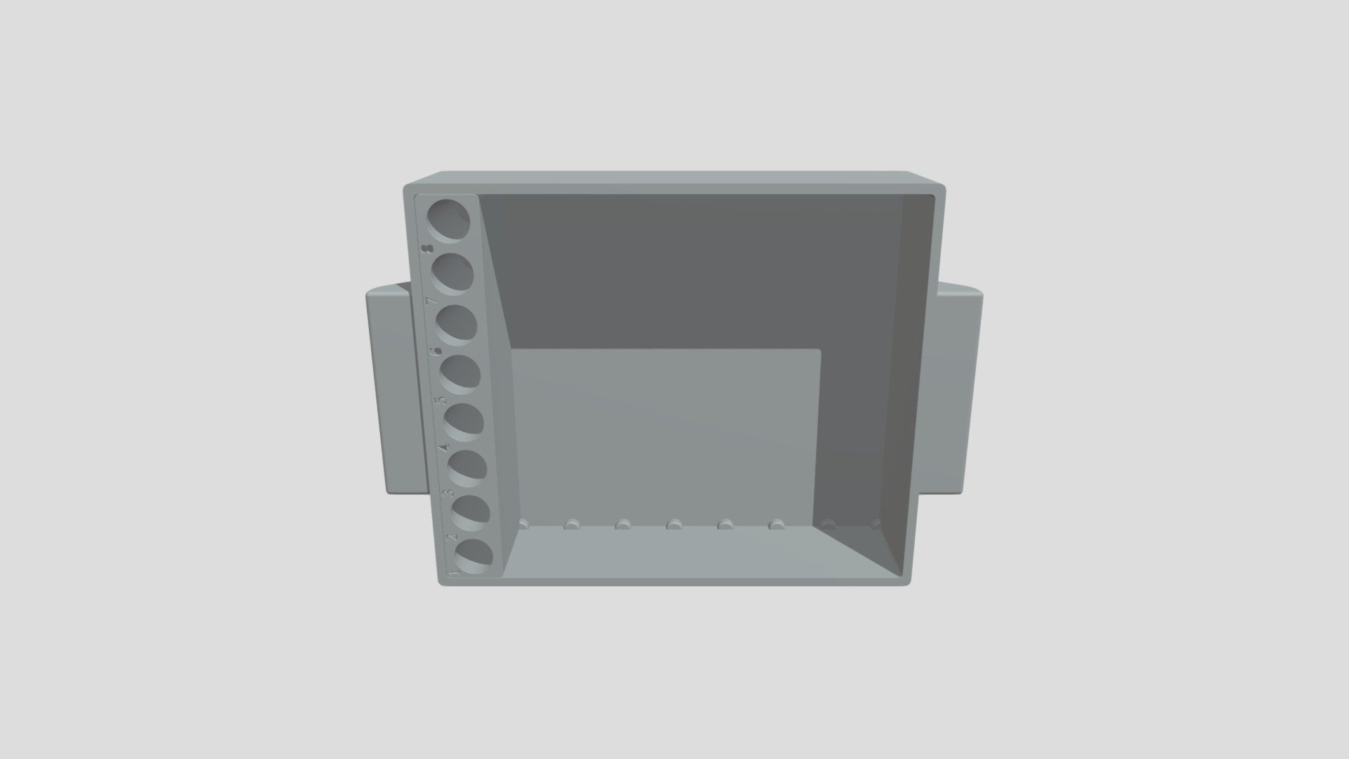 3D Modelling for Laboratory Rack - 3D model by sonnenberg [87abb23 ...