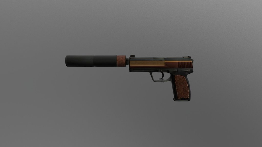 USP-S | Business Class - 3D model by krakencommunity [87abfe3] - Sketchfab