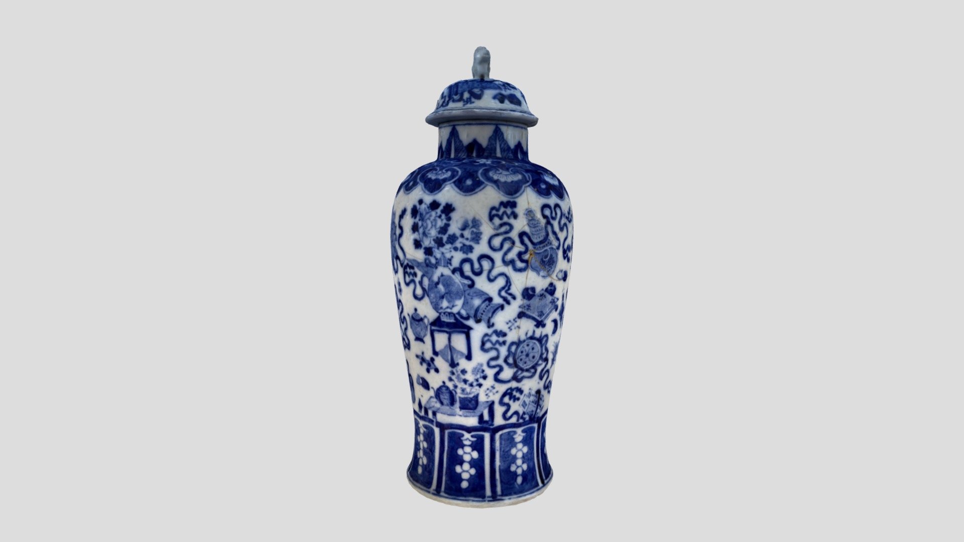 * Delft porcelain / porselein - Download Free 3D model by Adrianvs ...