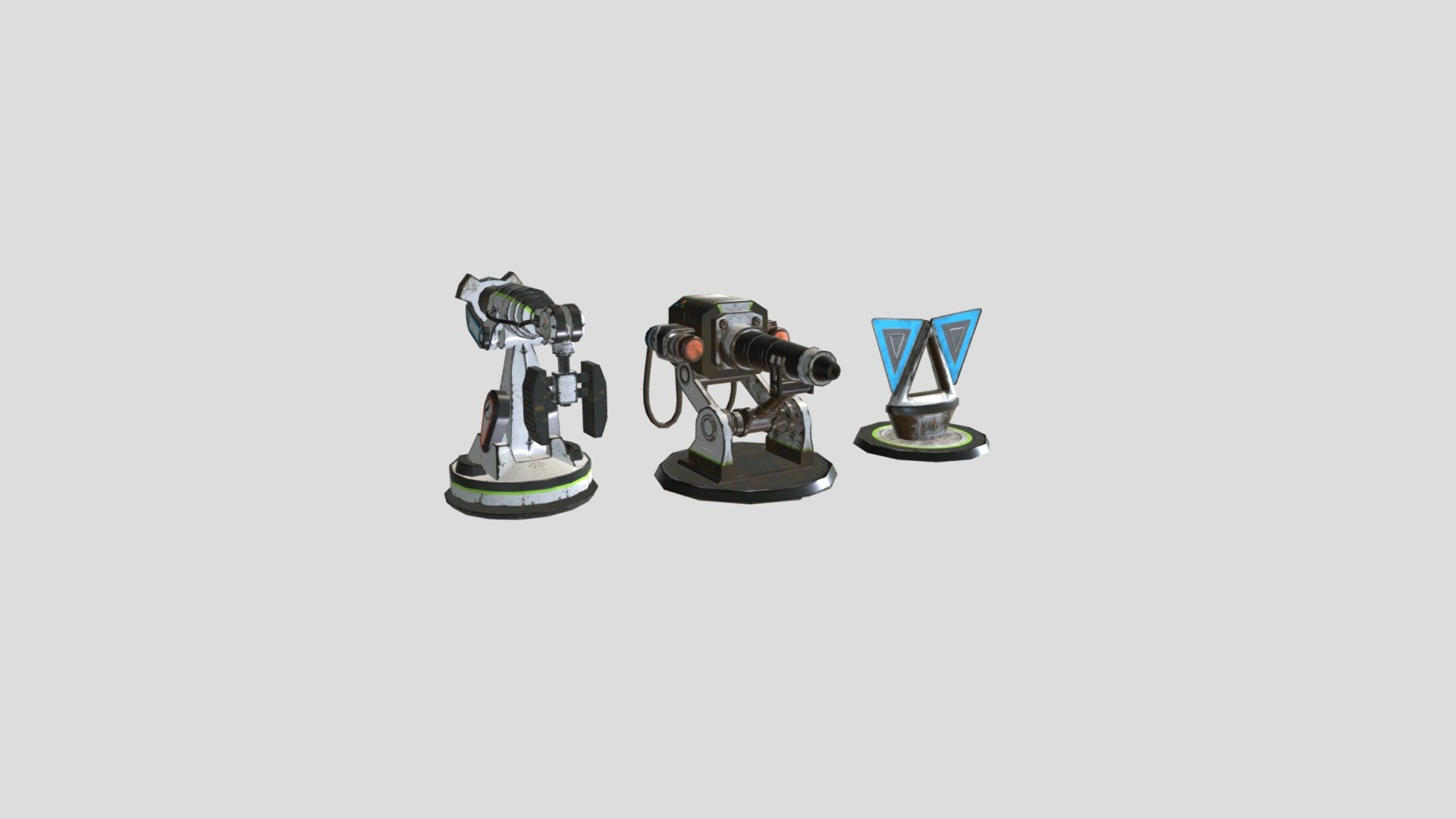 Sci-Fi Machines - 3D model by mxmvct [87af7c0] - Sketchfab