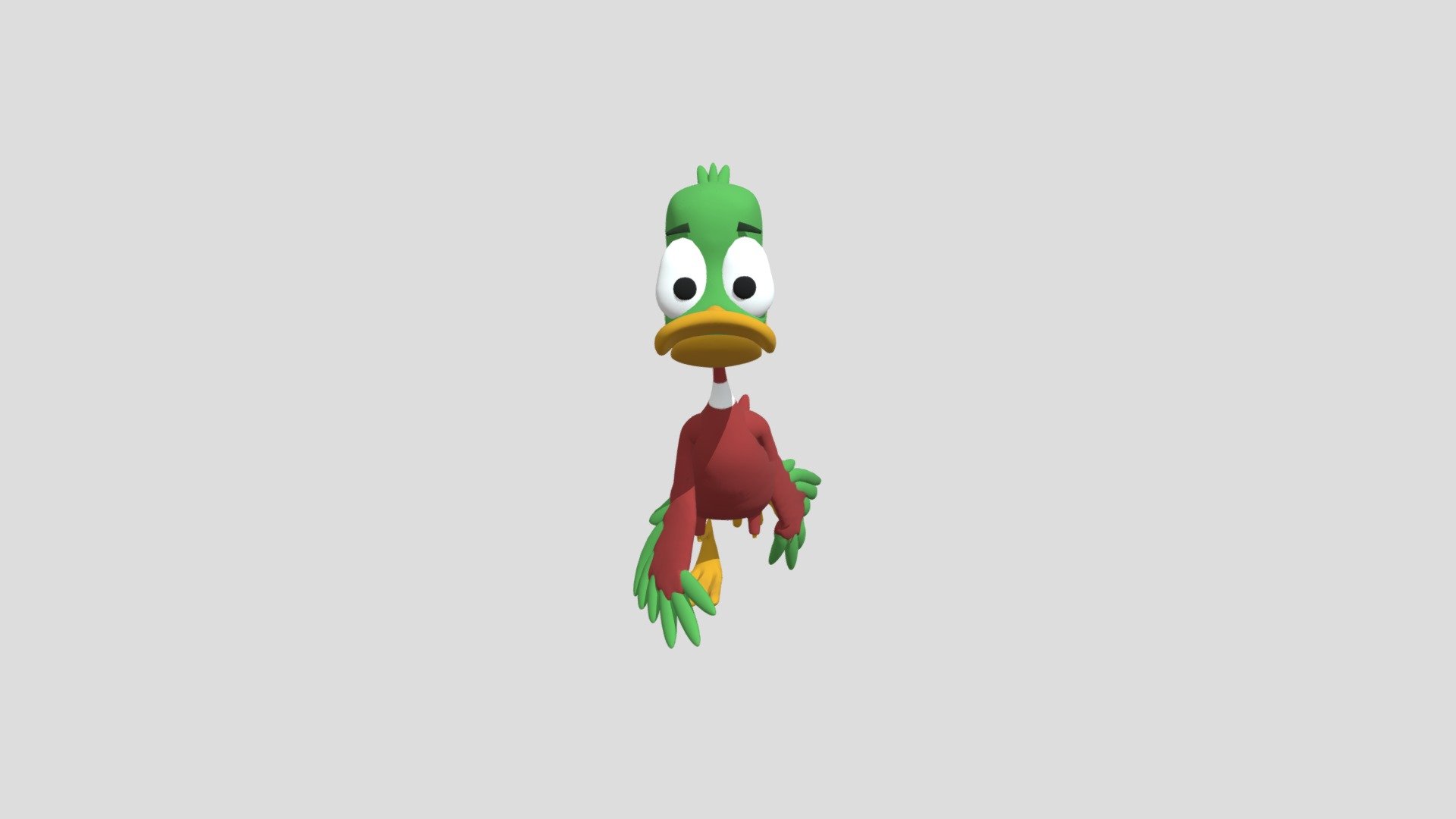 Dancing Duck - Download Free 3D model by Michel Smit (@mickipixel ...