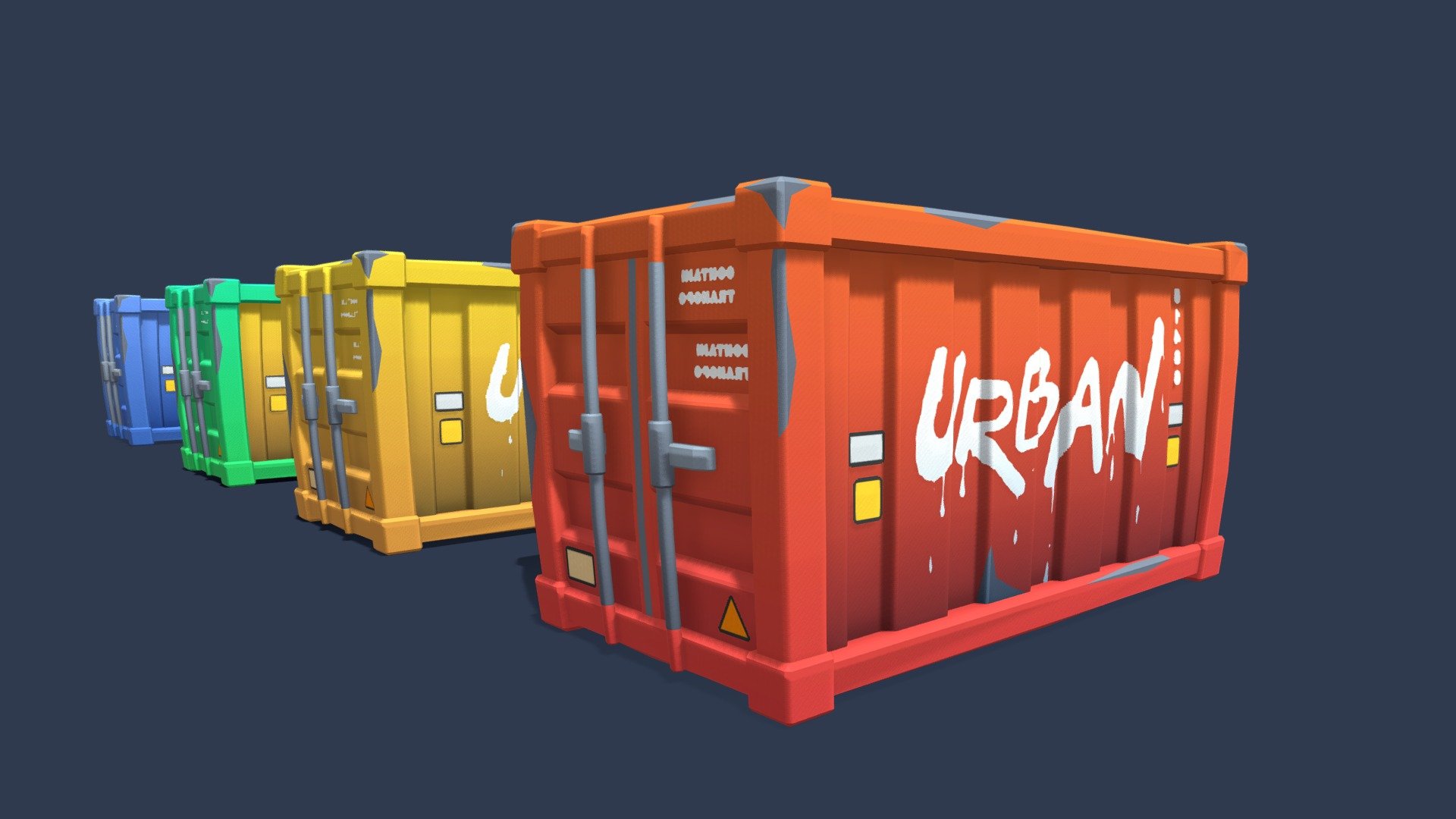 Containers - 3D model by ana.ooo [87b17bd] - Sketchfab