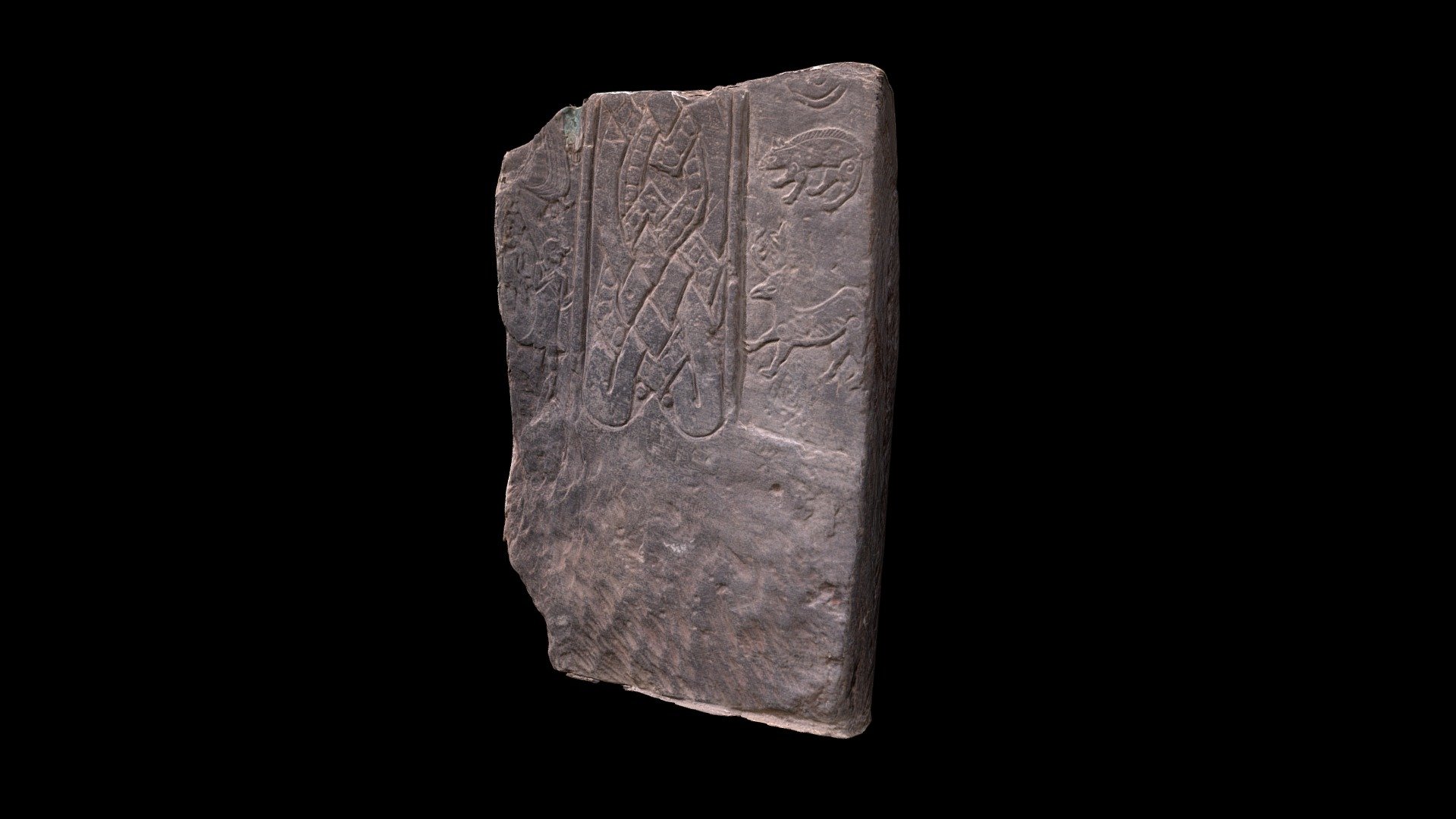 Jurby Cross Slab (Manx Cross 125) - 3D model by manxnationalheritage ...