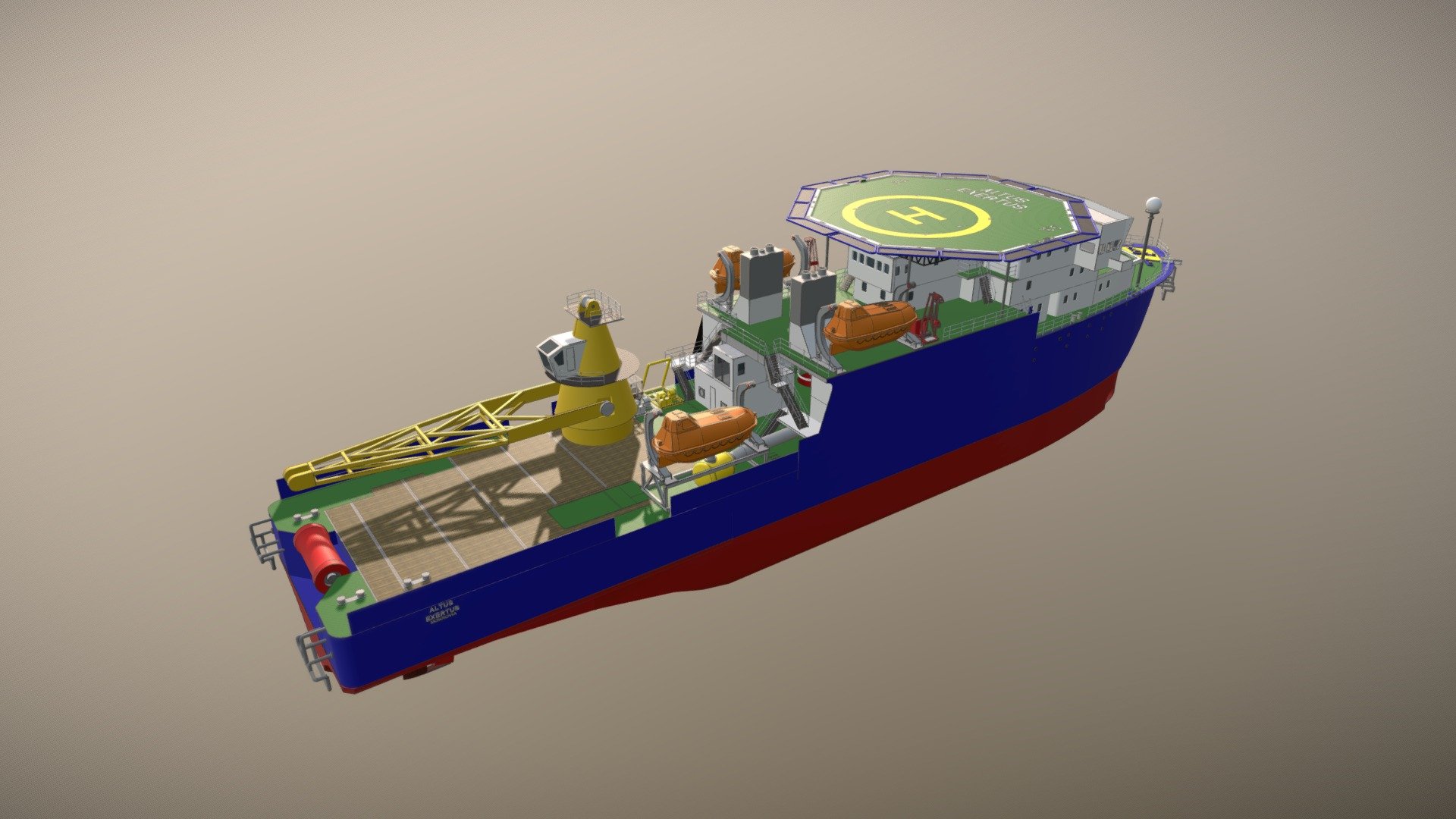 DSV Altus Exertus - 3D model by krvzPH (@kiervy) [87b3013] - Sketchfab