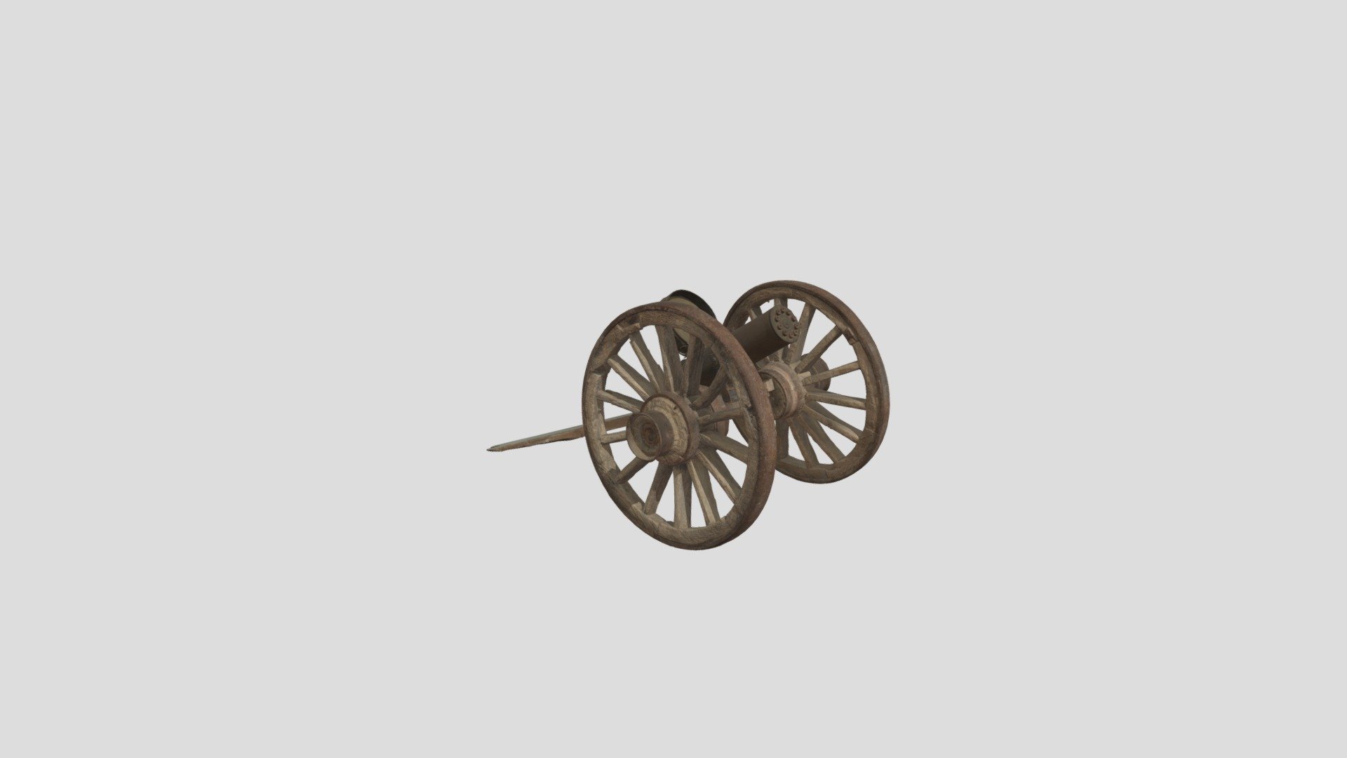 Old Gatling Gun - 3D scan Quixel Megascans - Download Free 3D model by ...