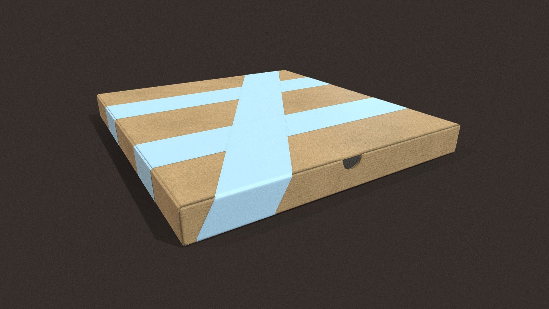 Box with sticker 03 - Buy Royalty Free 3D model by MDgraphicLAB ...
