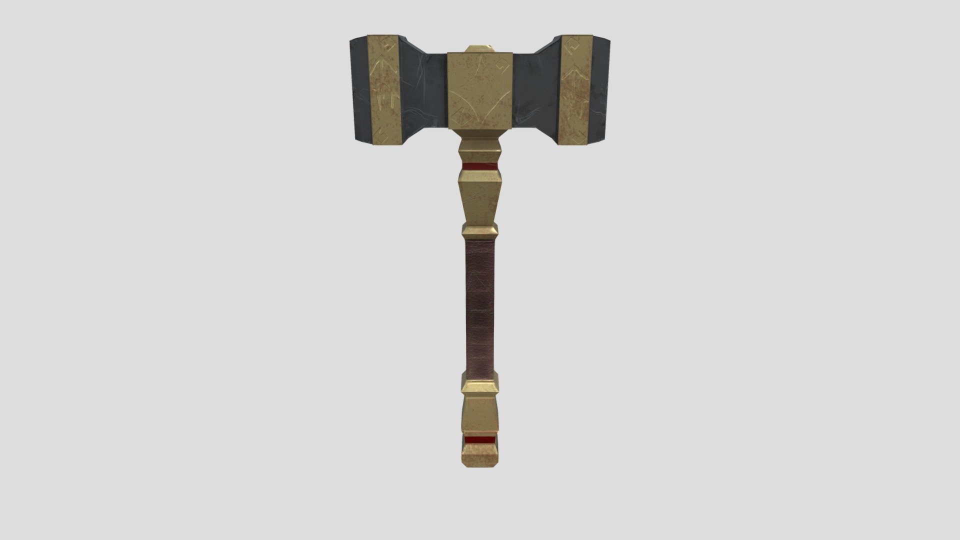 Medieval Fantasy Hammer Prop - 3D model by KeenosKenmida71 [87b645e ...