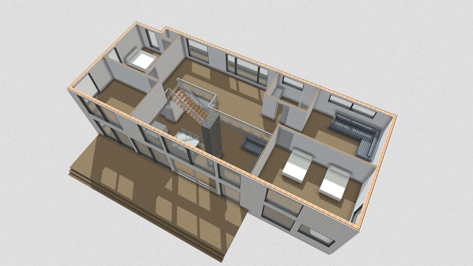 Despatis - Etage - Download Free 3D model by Creagine [87b7bf0] - Sketchfab