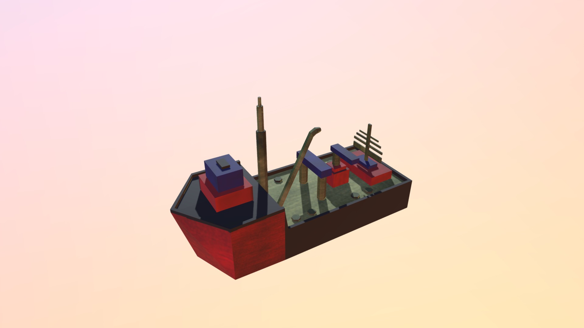 Barco - 3D model by Pedro Nunes (@PedroAugustoMoraesNunes) [87b7d95 ...