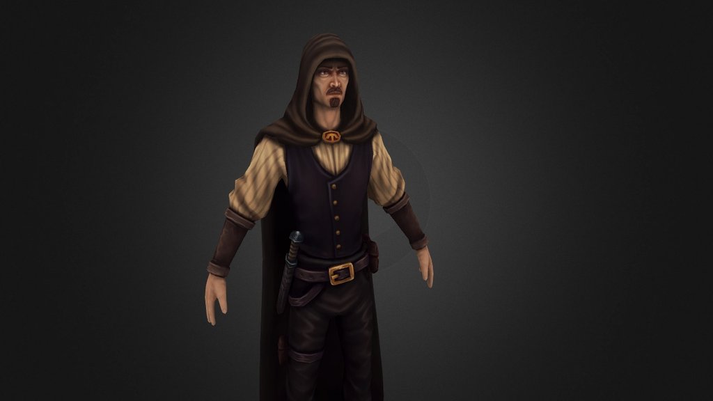 Thief character - 3D model by pigart [87b8a1f] - Sketchfab